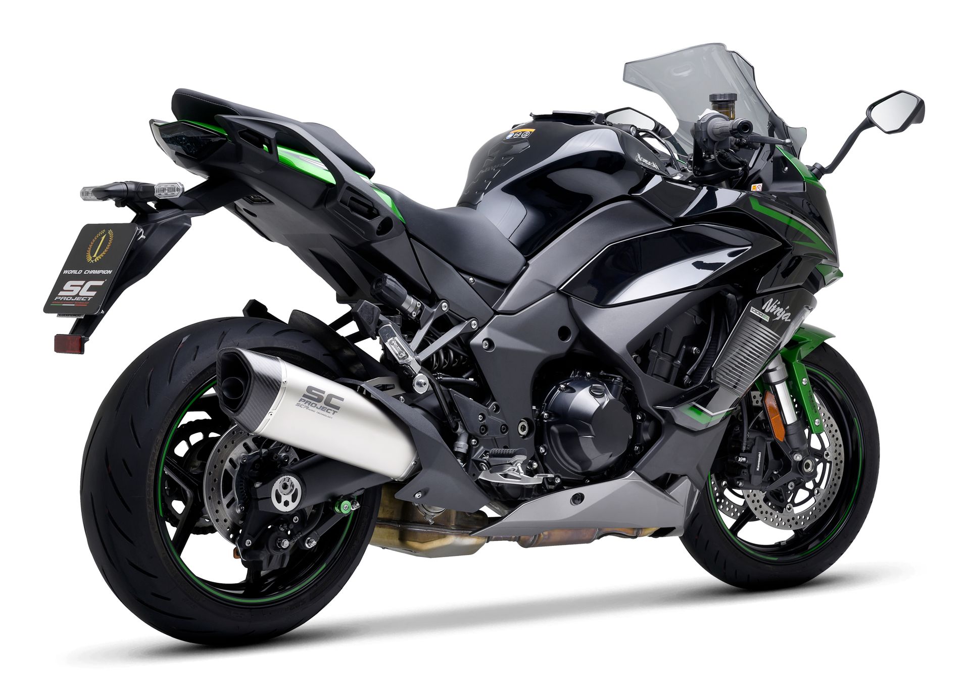 Klangvoll SC-Project stellt den SC1-R Endschalldämpfer für die Kawasaki ...