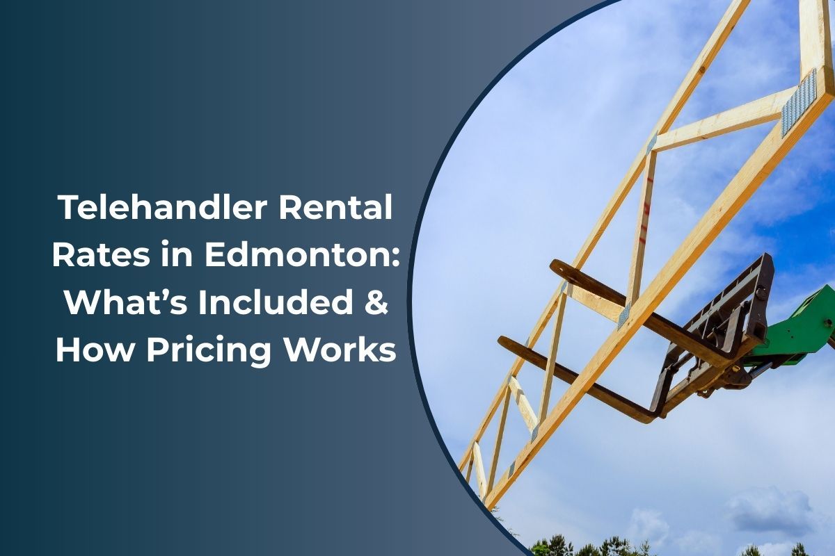Telehandler Rental Rates in Edmonton: What’s Included and Pricing