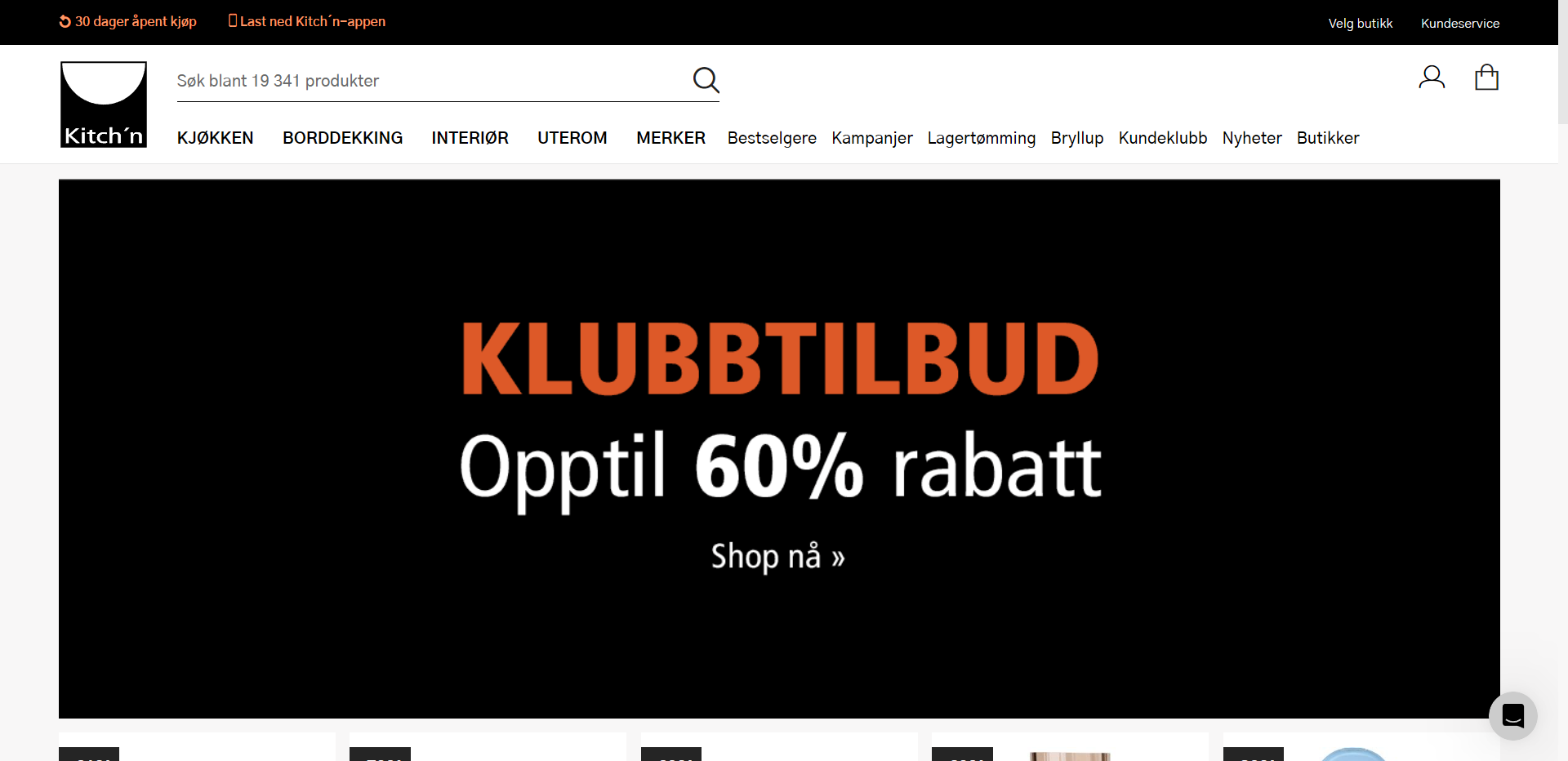 Kitchn nettbutikk - Les om nettbutikken, sjekk kampanjer, kampanjekoder ...