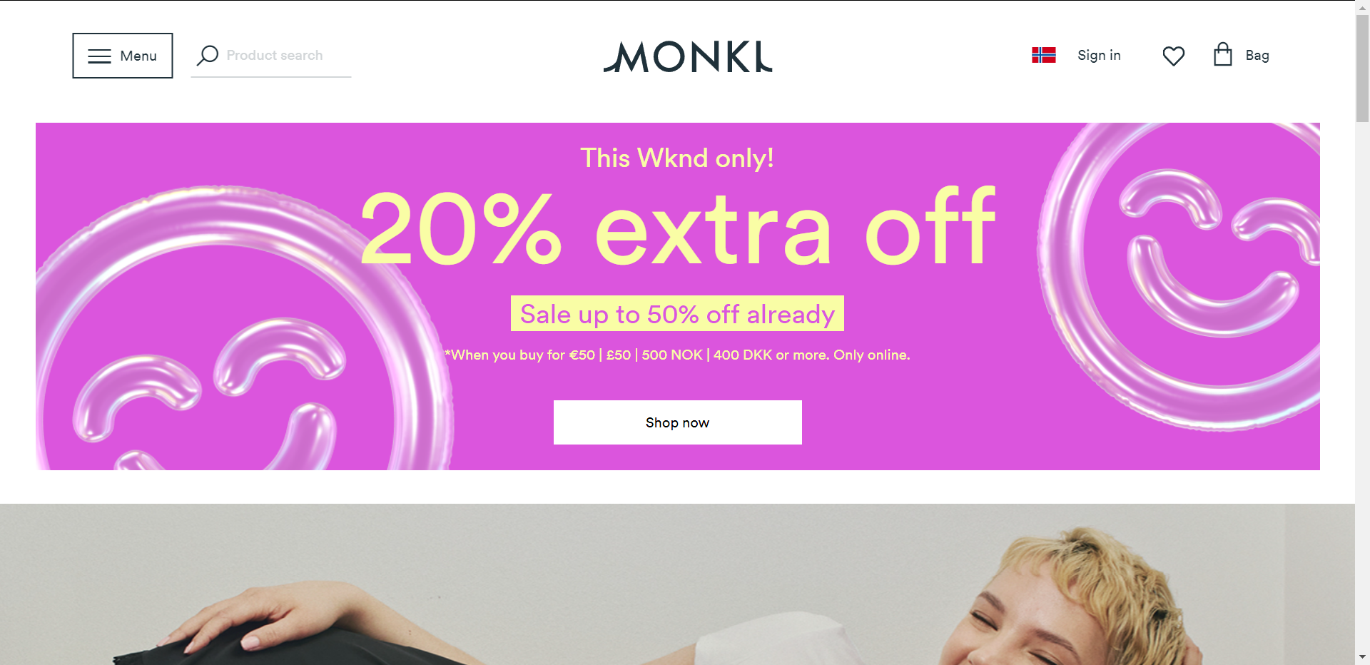 Monki nettbutikk - Les om nettbutikken, sjekk kampanjer, kampanjekoder ...