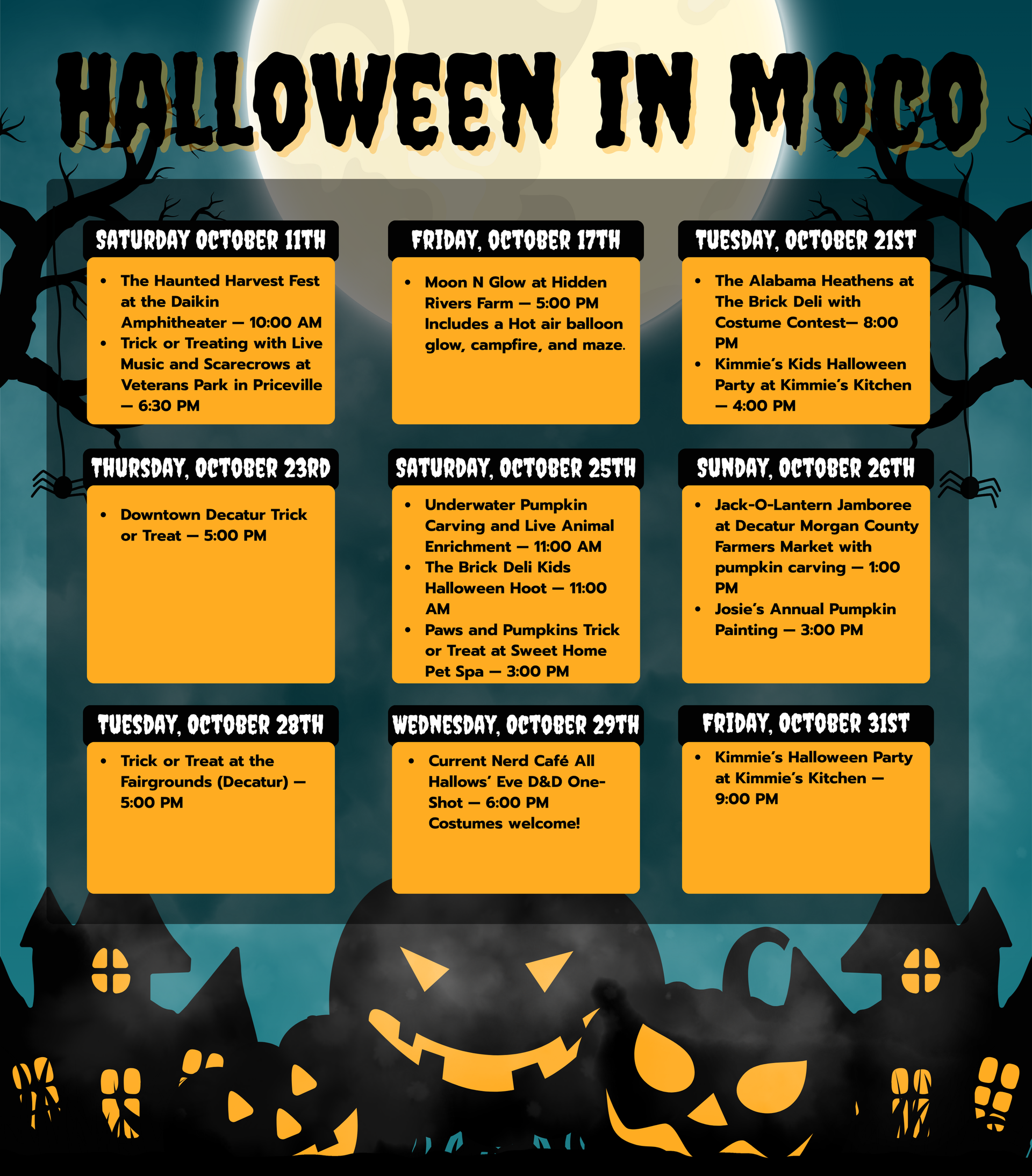 Spooktacular Fun in Decatur-Morgan County: Your Guide to Halloween 2025