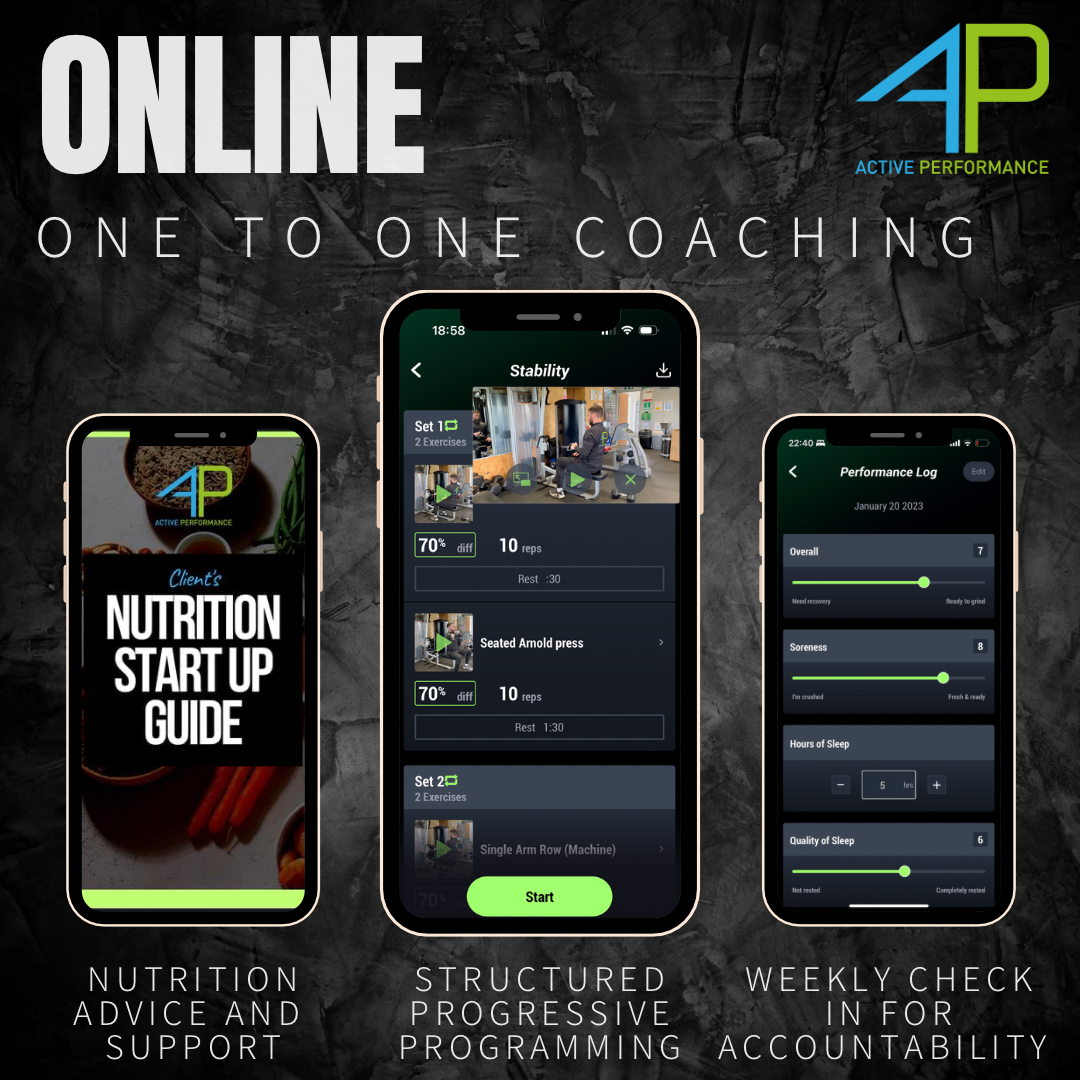 Personal training and Online programmes