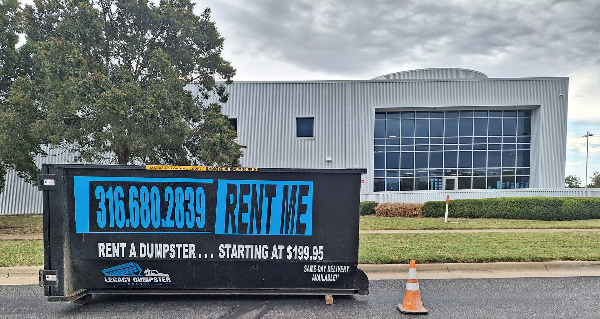 20 Yard Dumpster Rentals - Legacy Dumpster Wichita