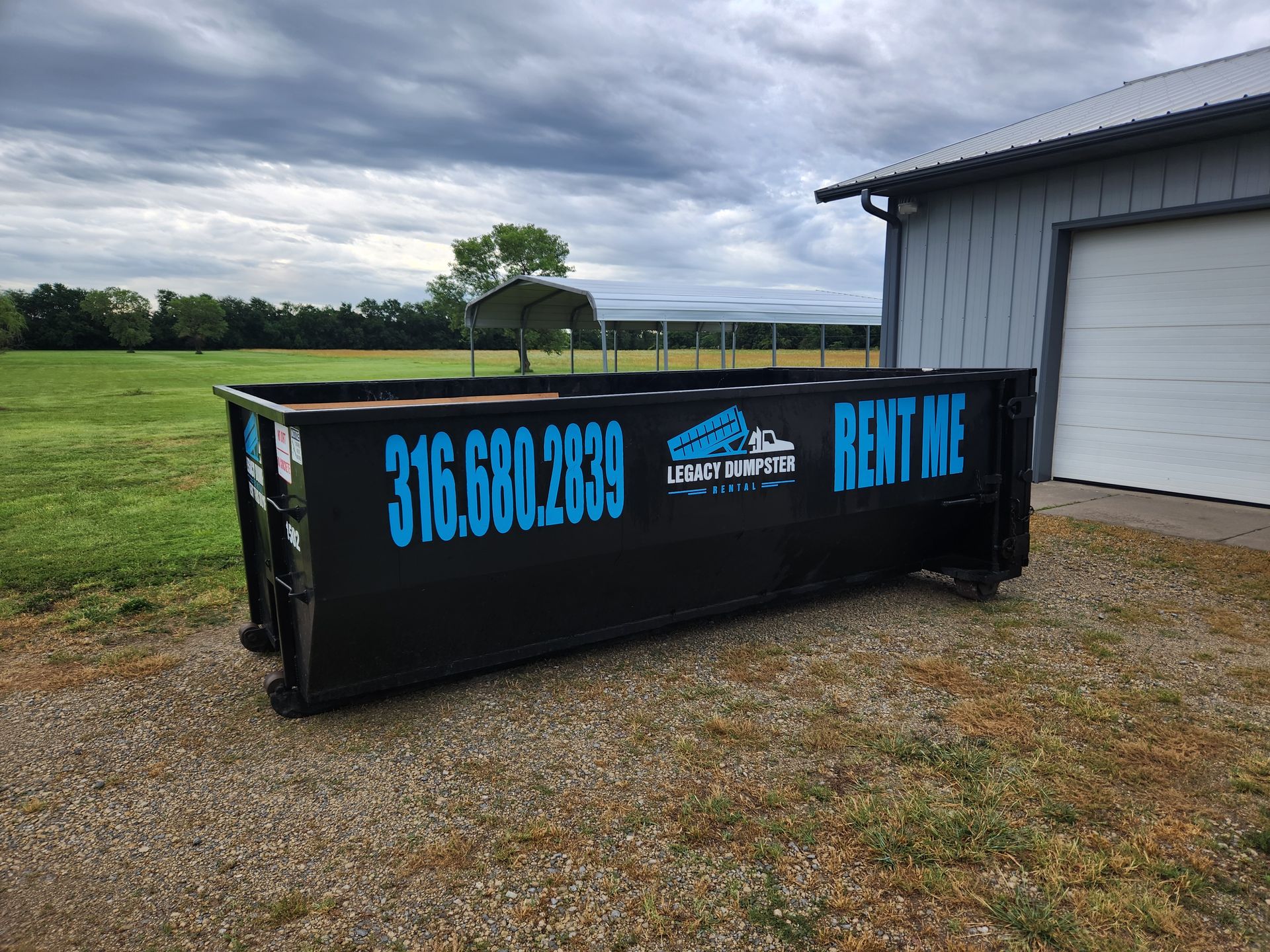 Affordable 15 Yard Dumpster Rentals | Legacy Dumpster Rental