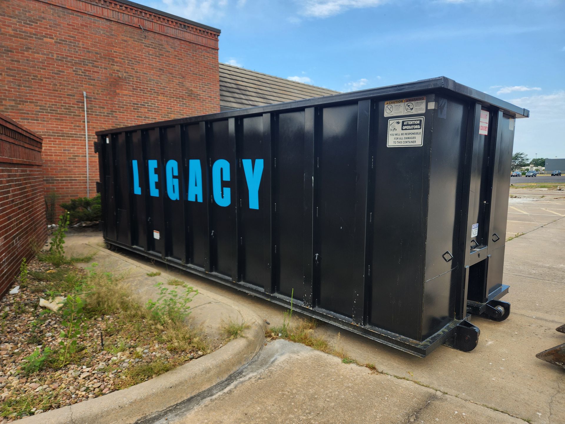 40 Yard Dumpster Rental | Legacy Dumpster Rentals