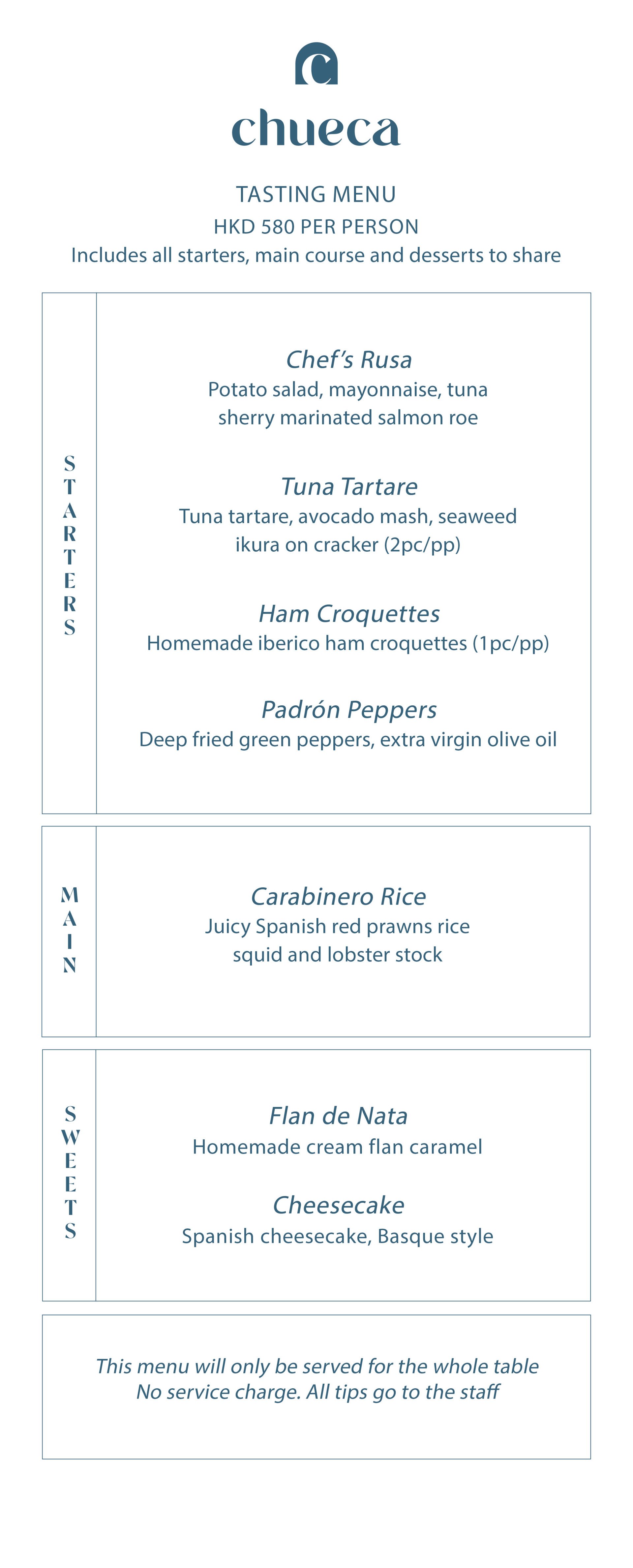 Chueca - Spanish Tapas in Hong Kong