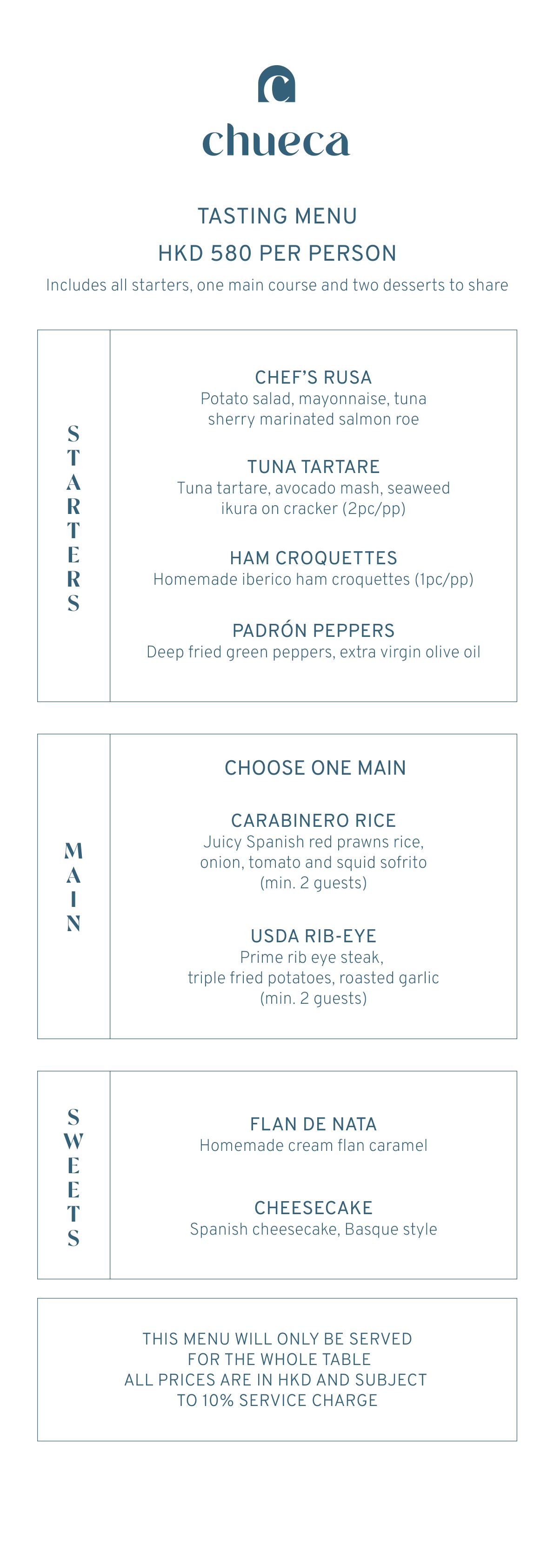 Chueca - Spanish Tapas in Hong Kong