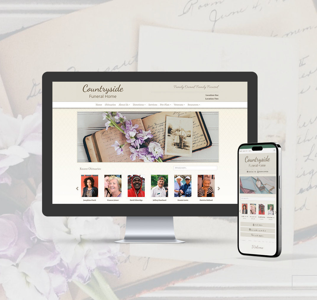 Best Designs for Funeral Home Websites | CFS