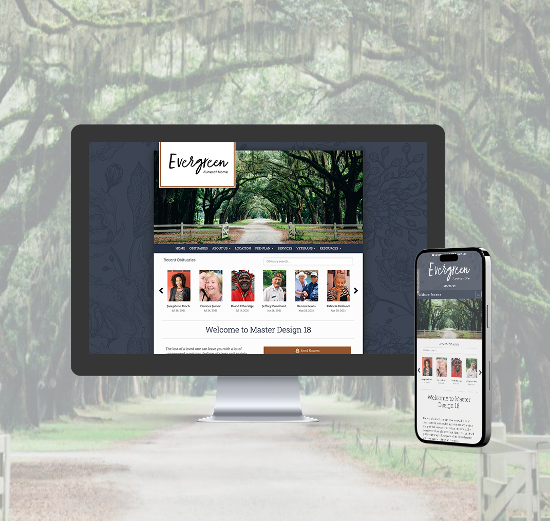 Best Designs for Funeral Home Websites | CFS
