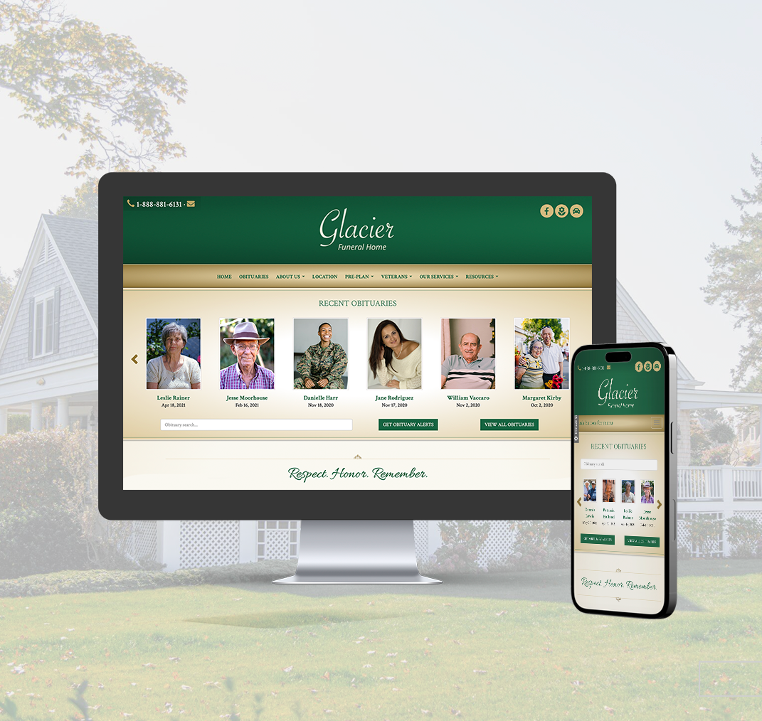 Best Designs for Funeral Home Websites | CFS