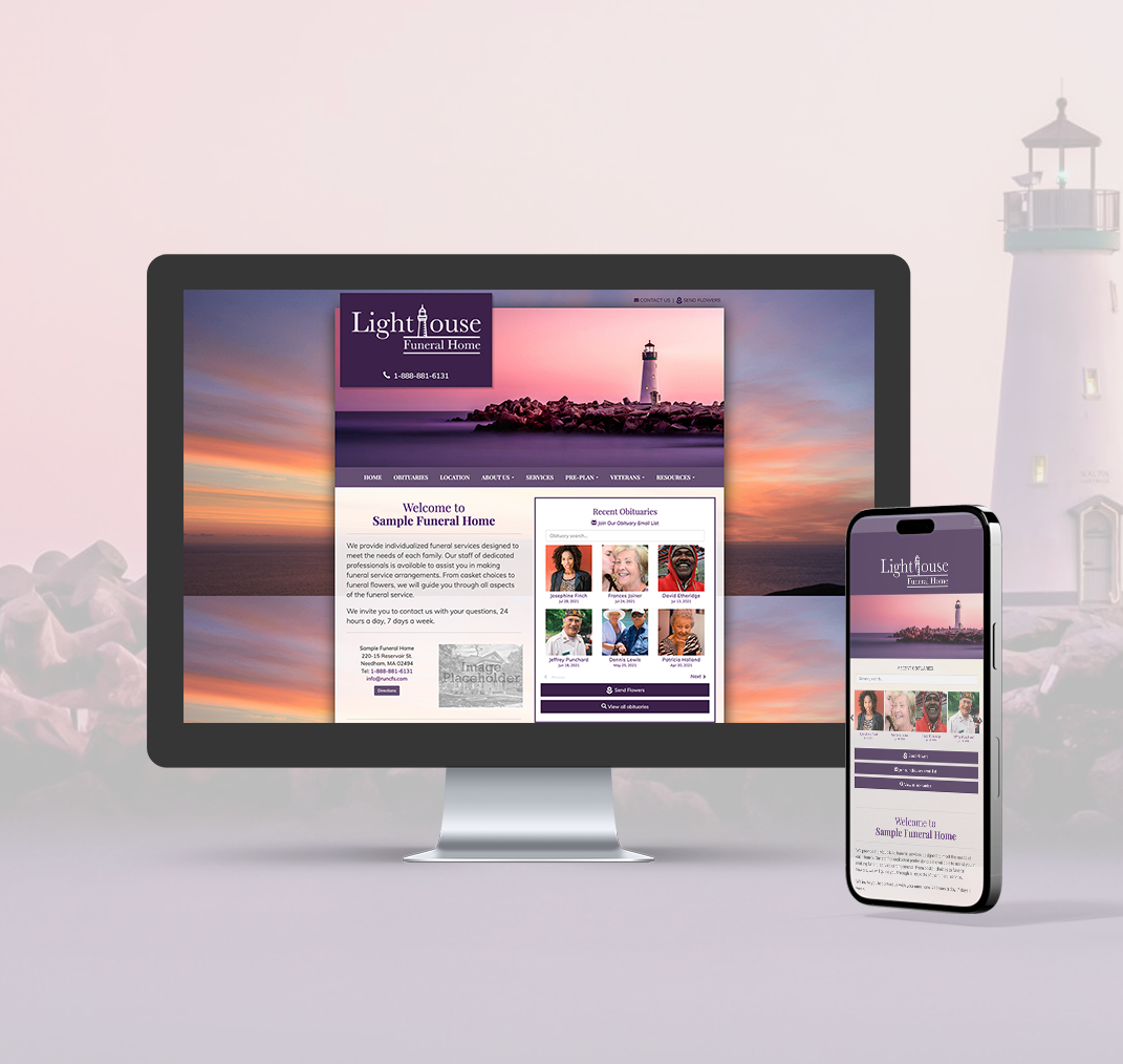 Best Designs for Funeral Home Websites | CFS