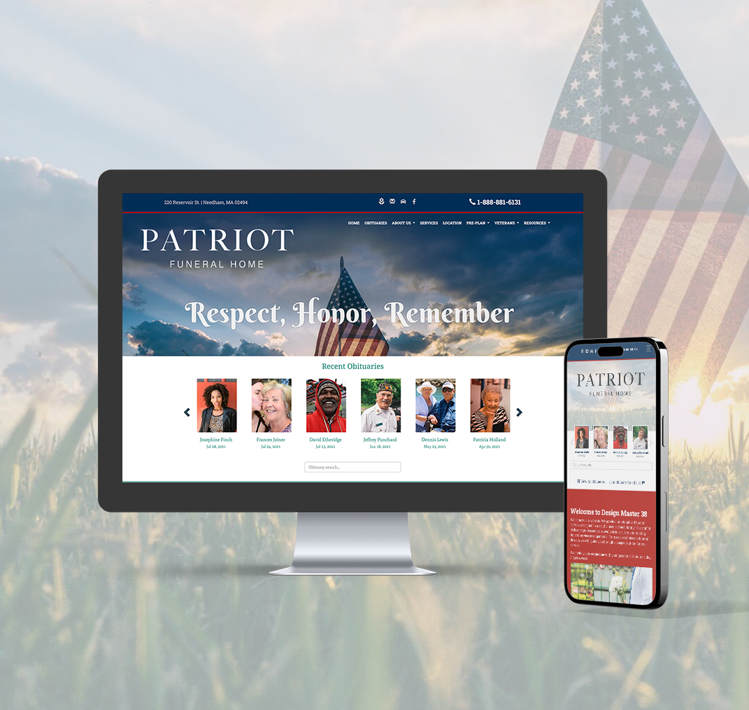 Best Designs for Funeral Home Websites | CFS