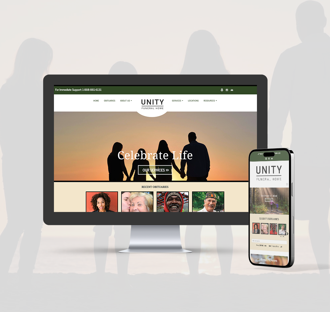 Best Designs for Funeral Home Websites | CFS