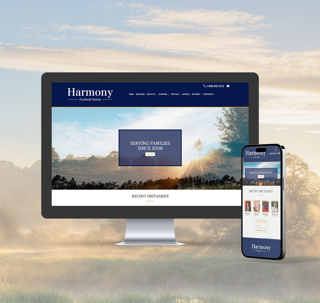 Best Designs for Funeral Home Websites | CFS