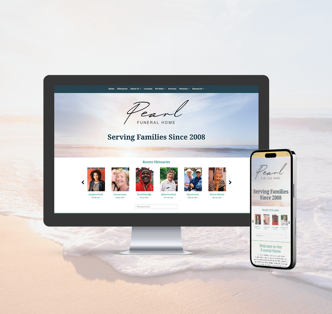 Best Designs for Funeral Home Websites | CFS