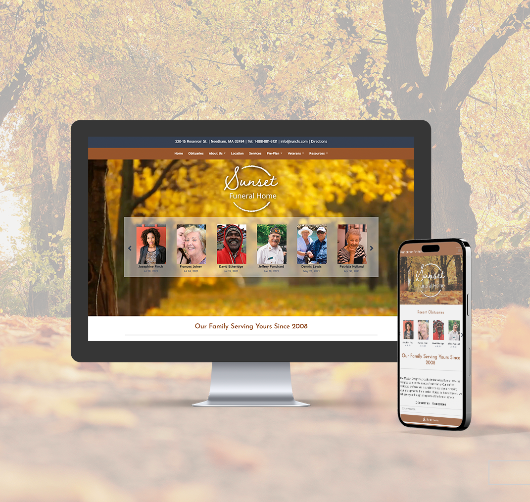 Best Designs for Funeral Home Websites | CFS