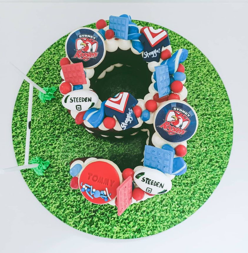 Number cake Custom cakes Gold Coast Gold Coast Cake Shop