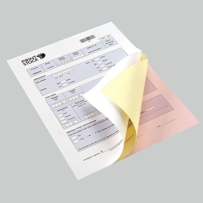 Carbonless Copy, NCR Printing in Plymouth