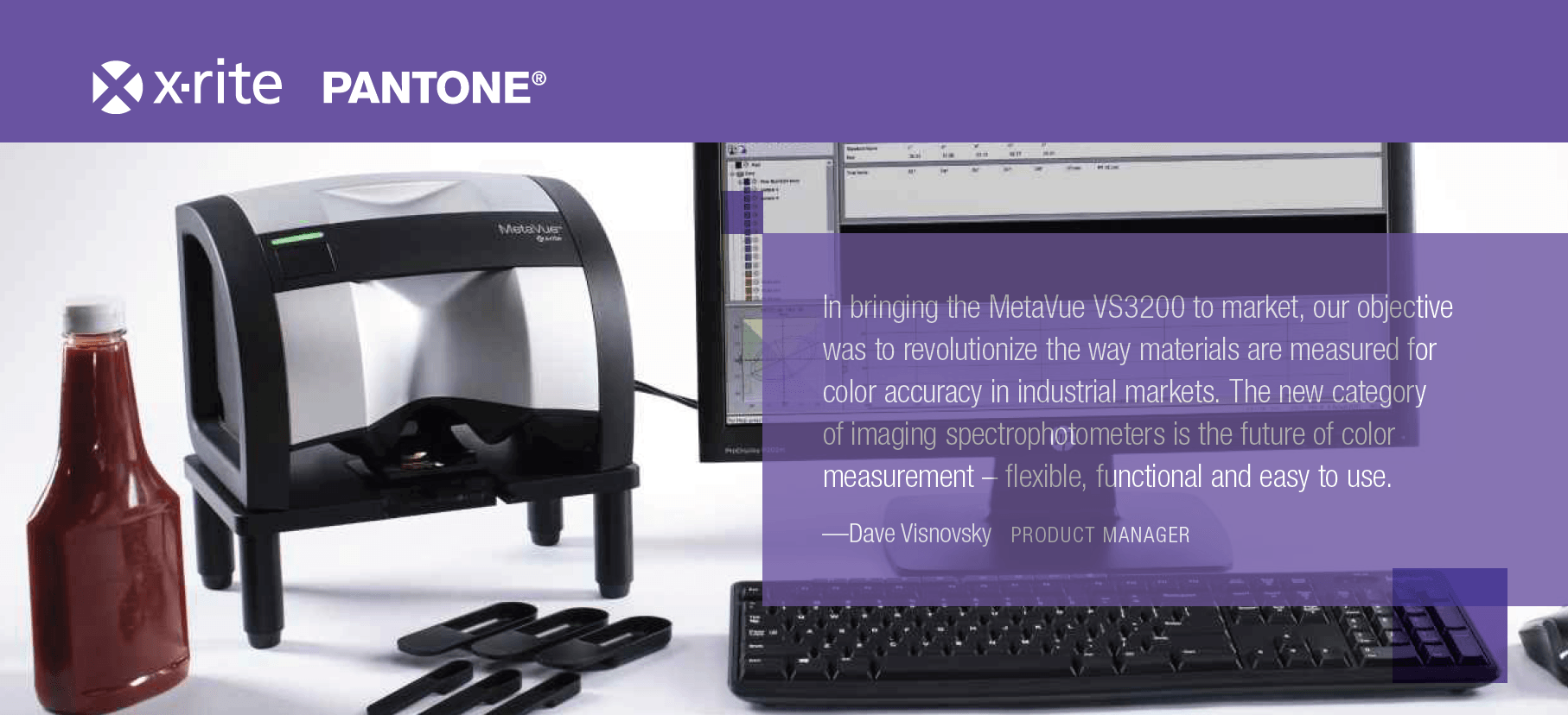 X-Rite MetaVue VS3200 Imaging Spectrophotometer