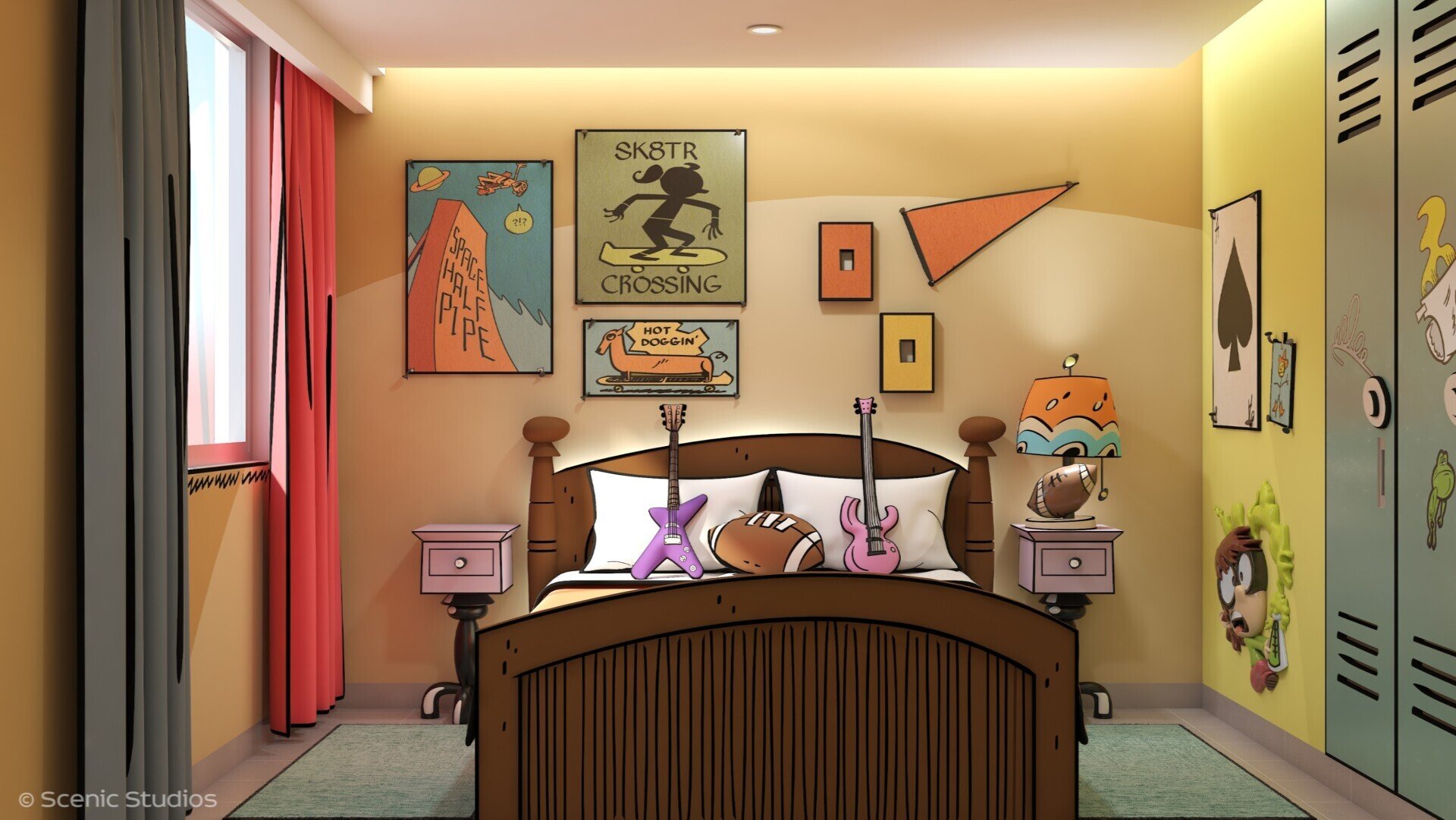 Design and production of Suite LOUD HOUSE