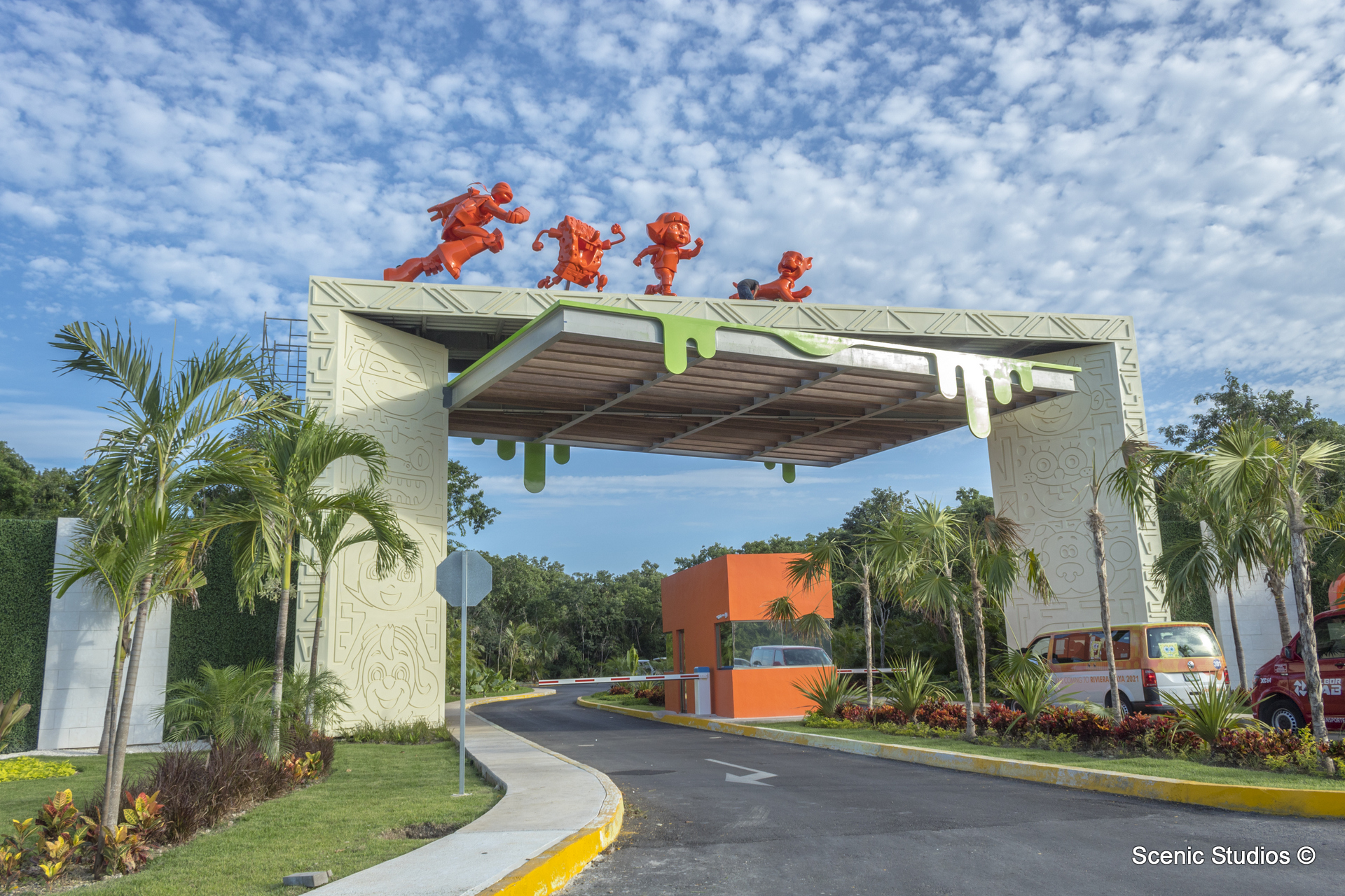 Personajes Acceso Hotel Nickelodeon