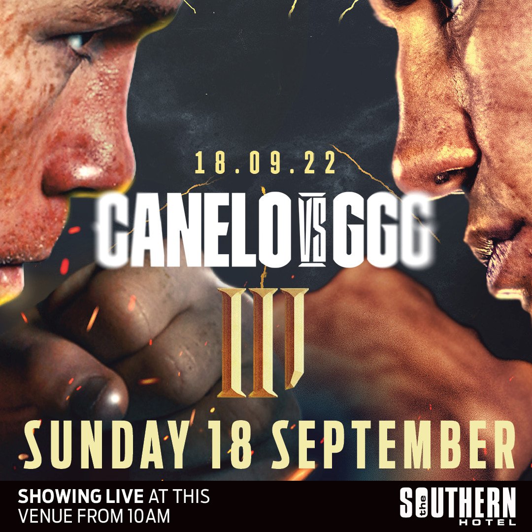 Boxing Main Event! Canelo vs. GGG 3 🥊