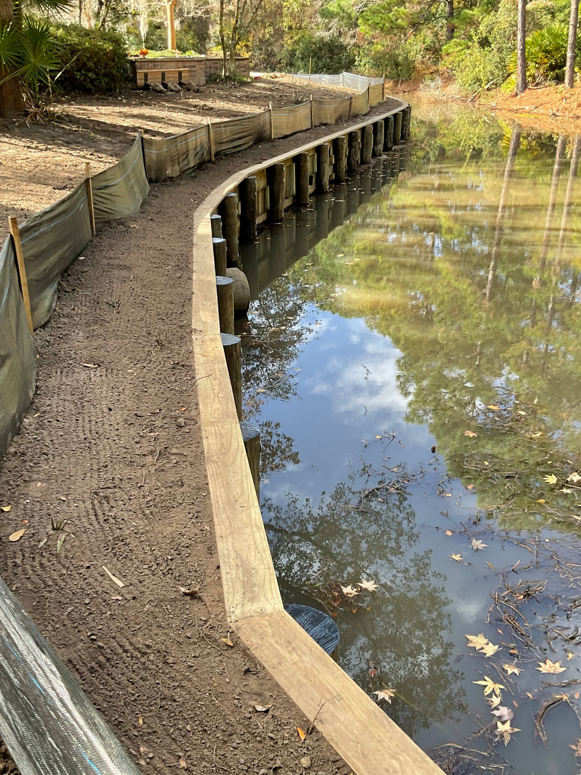 Timber Bulkheads | Ridgeland, SC | 843-547-1133