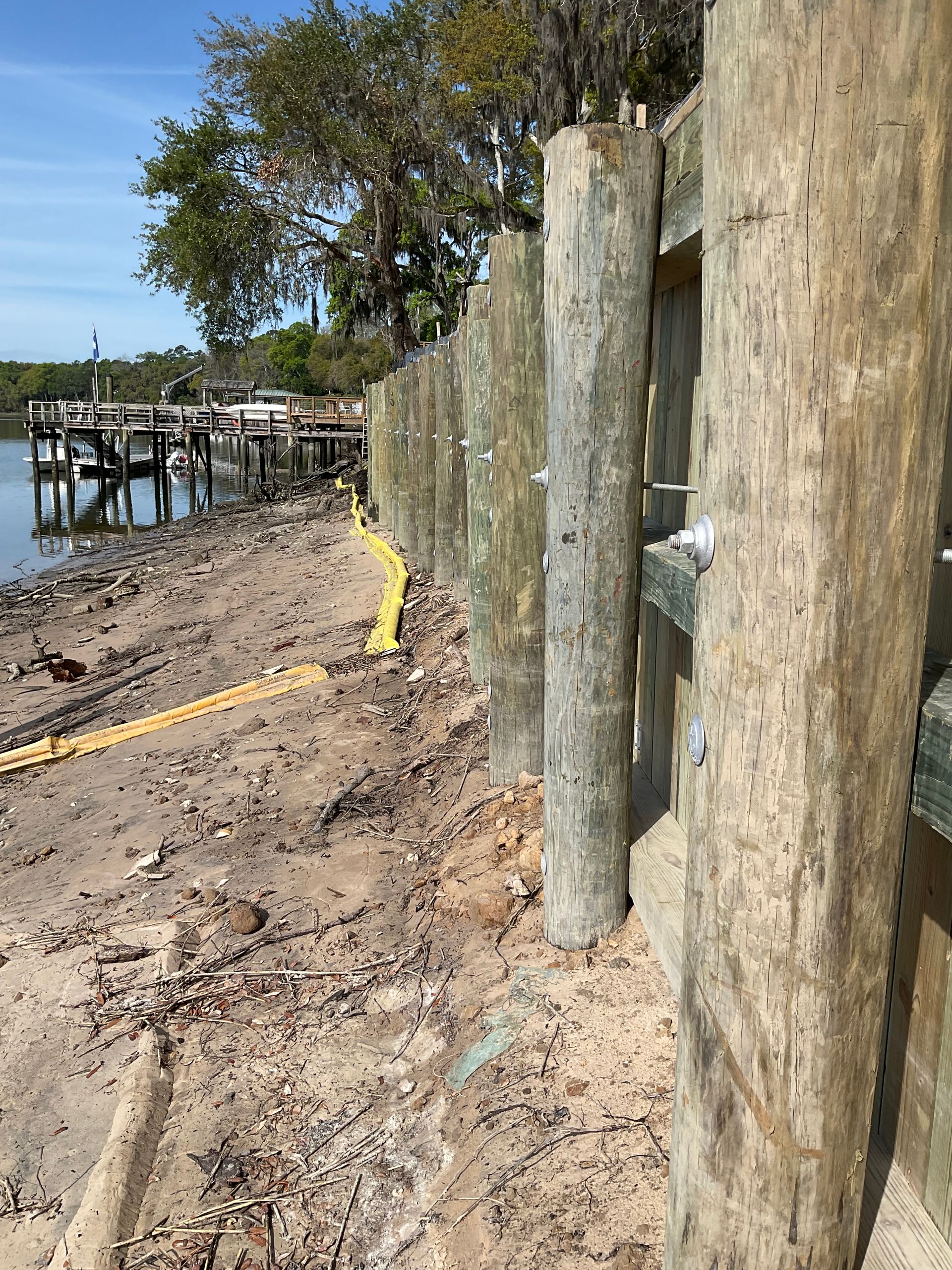 Timber Bulkheads | Ridgeland, SC | 843-547-1133