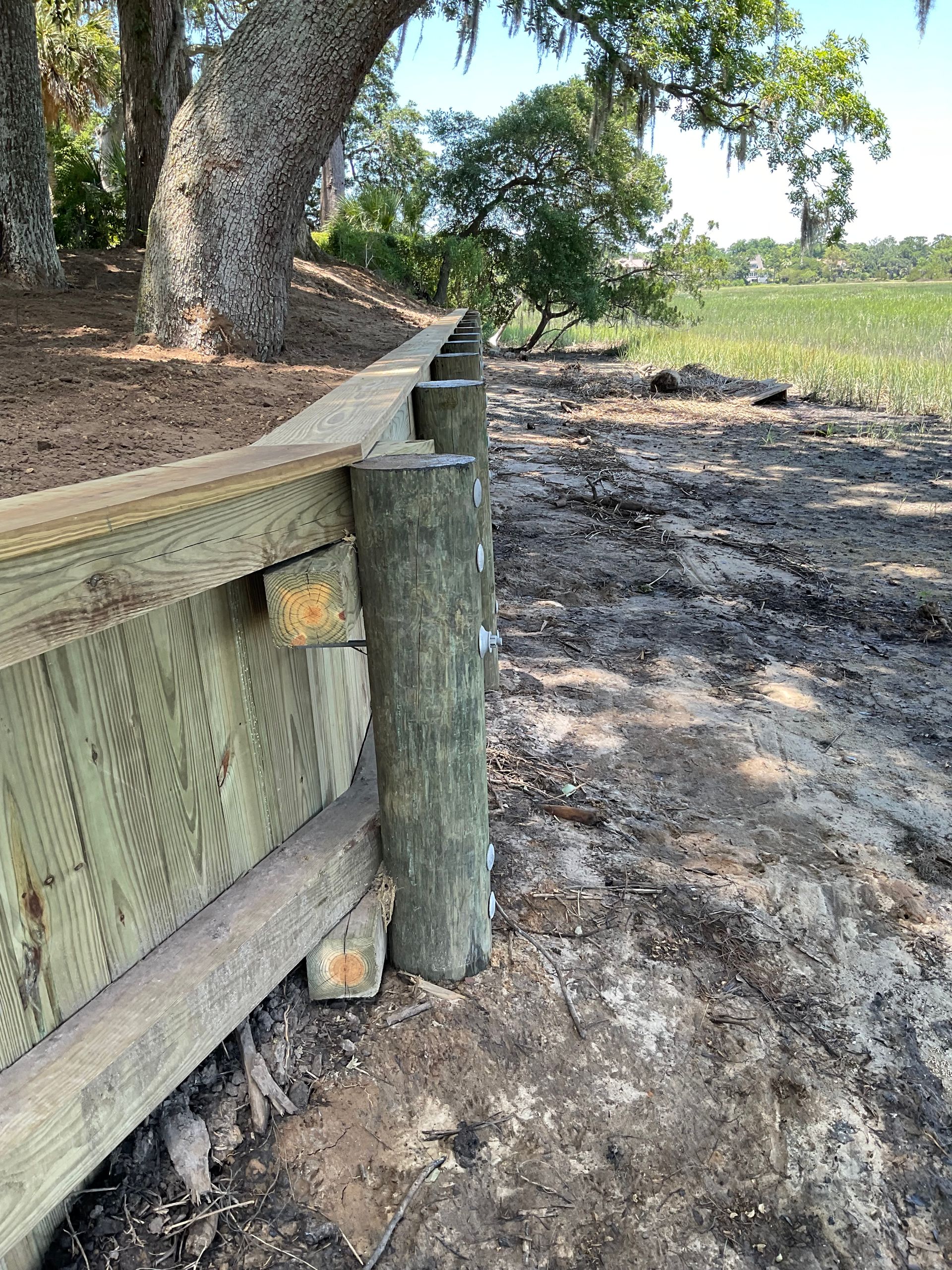Timber Bulkheads | Ridgeland, SC | 843-547-1133