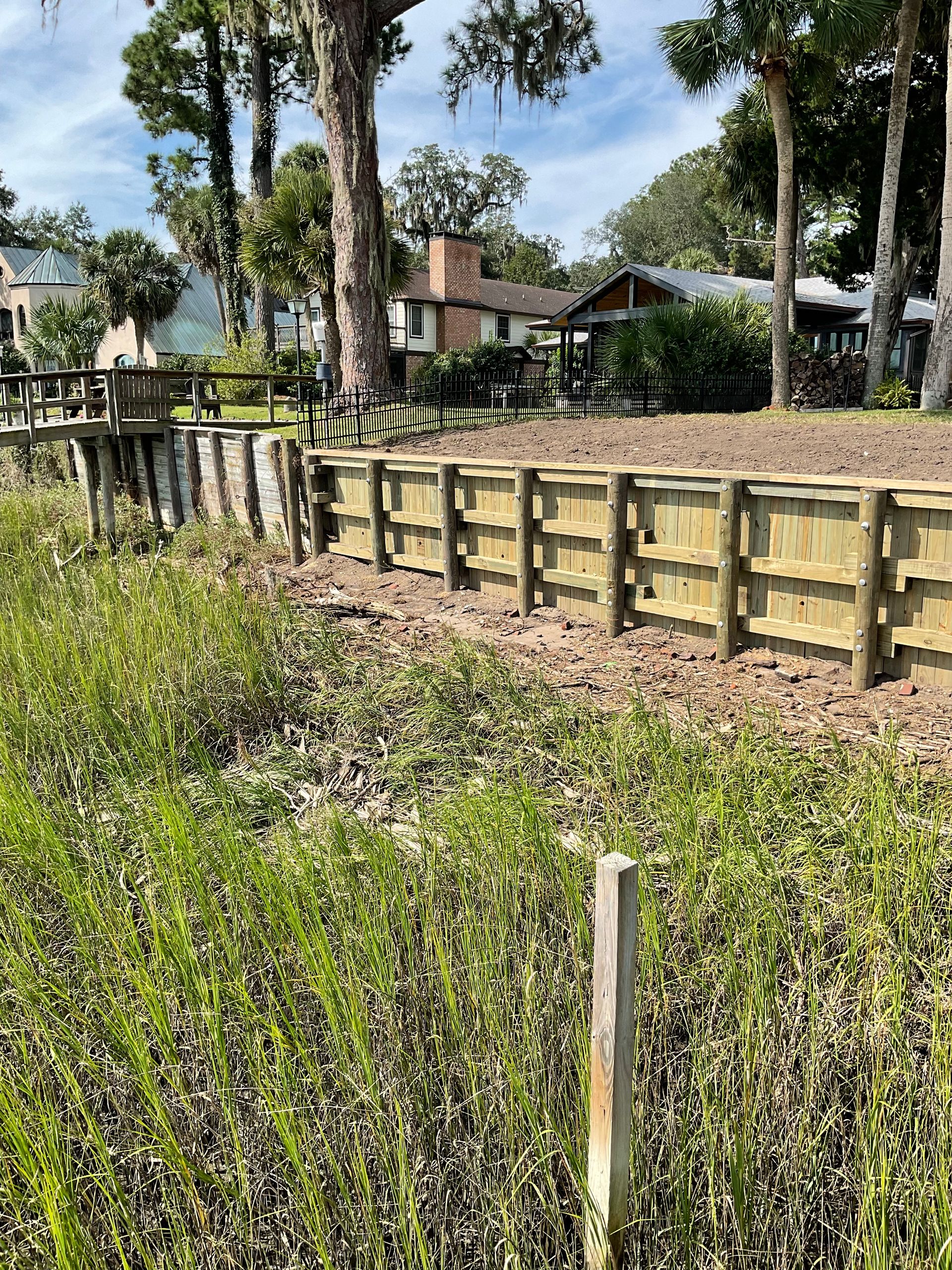 Timber Bulkheads | Ridgeland, SC | 843-547-1133