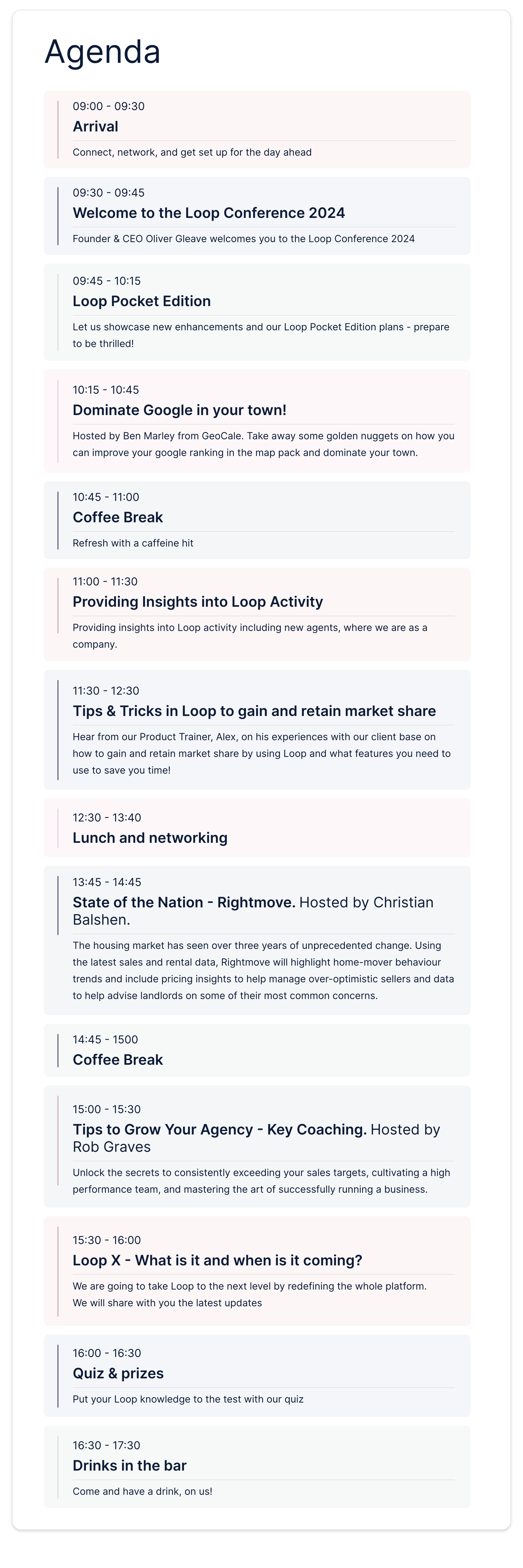 Loop Conference