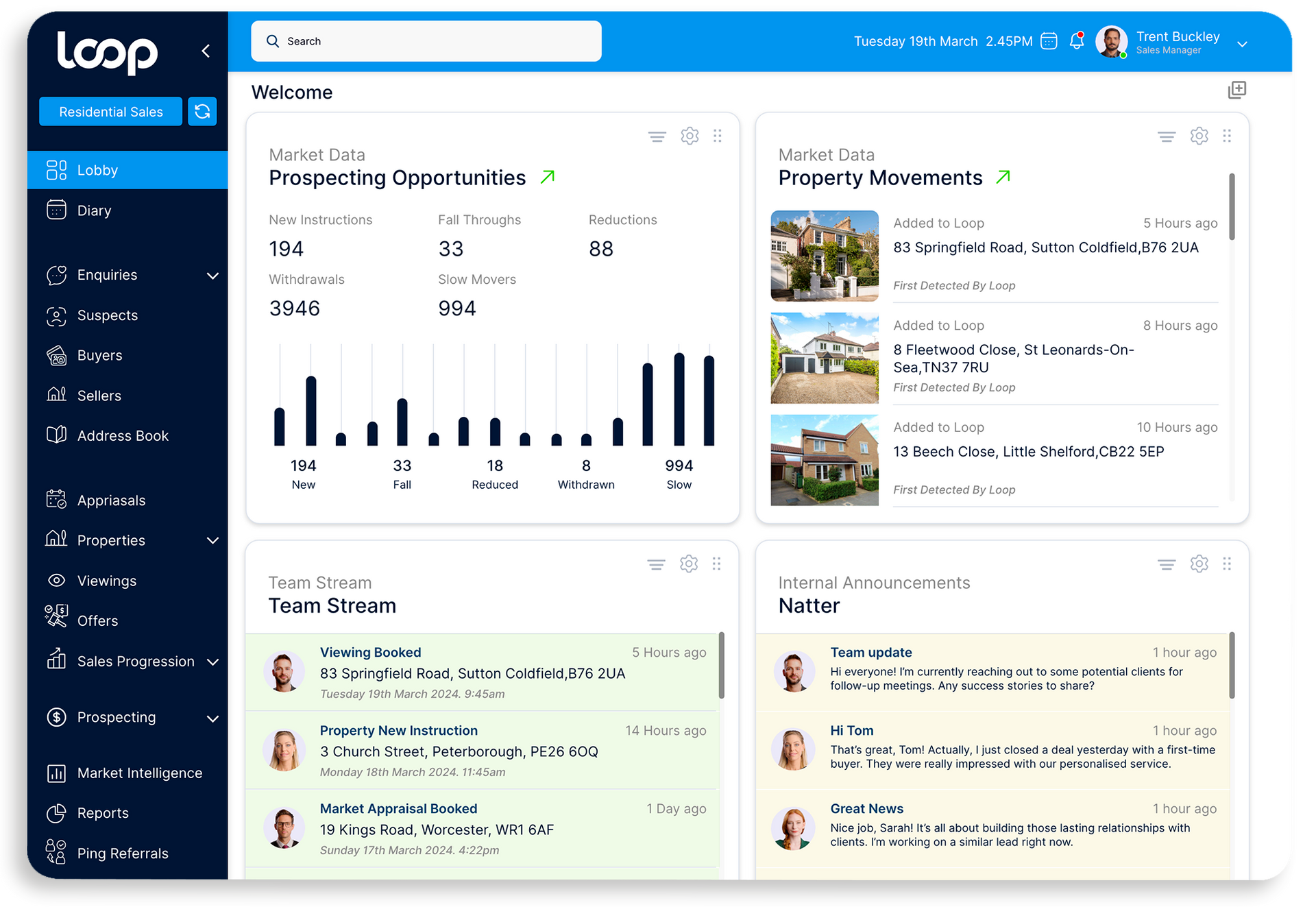 Estate Agency Software and CRM | Loop Software