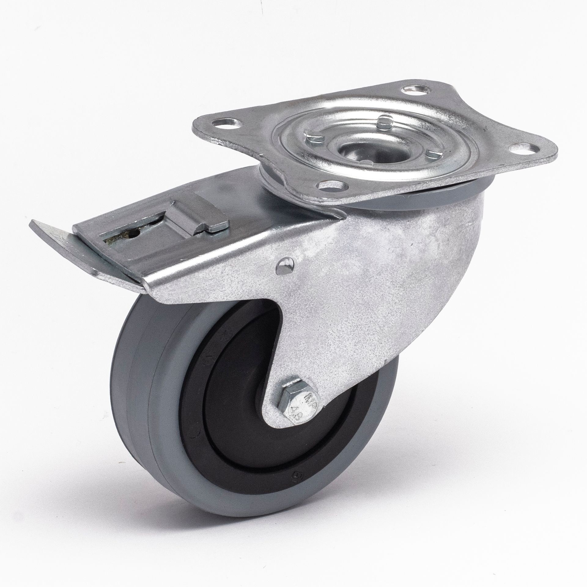 Medium Tente Elastic Rubber UFP Castors | Castor King | South Africa