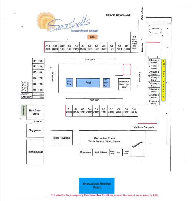 Resort Facilities | Diamond Beach | Seashells Resort