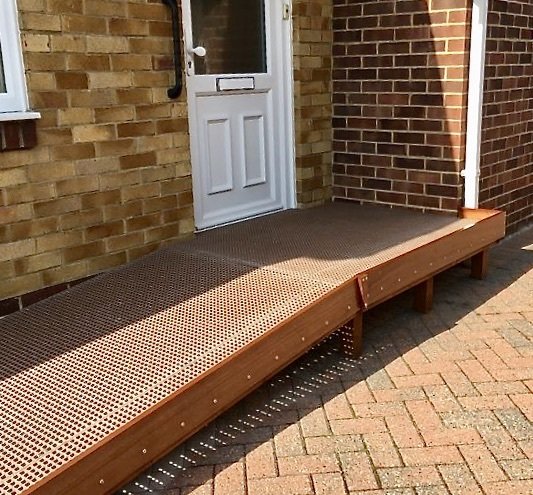 Wheelchair Ramps With Safest Anti-Slip Surface