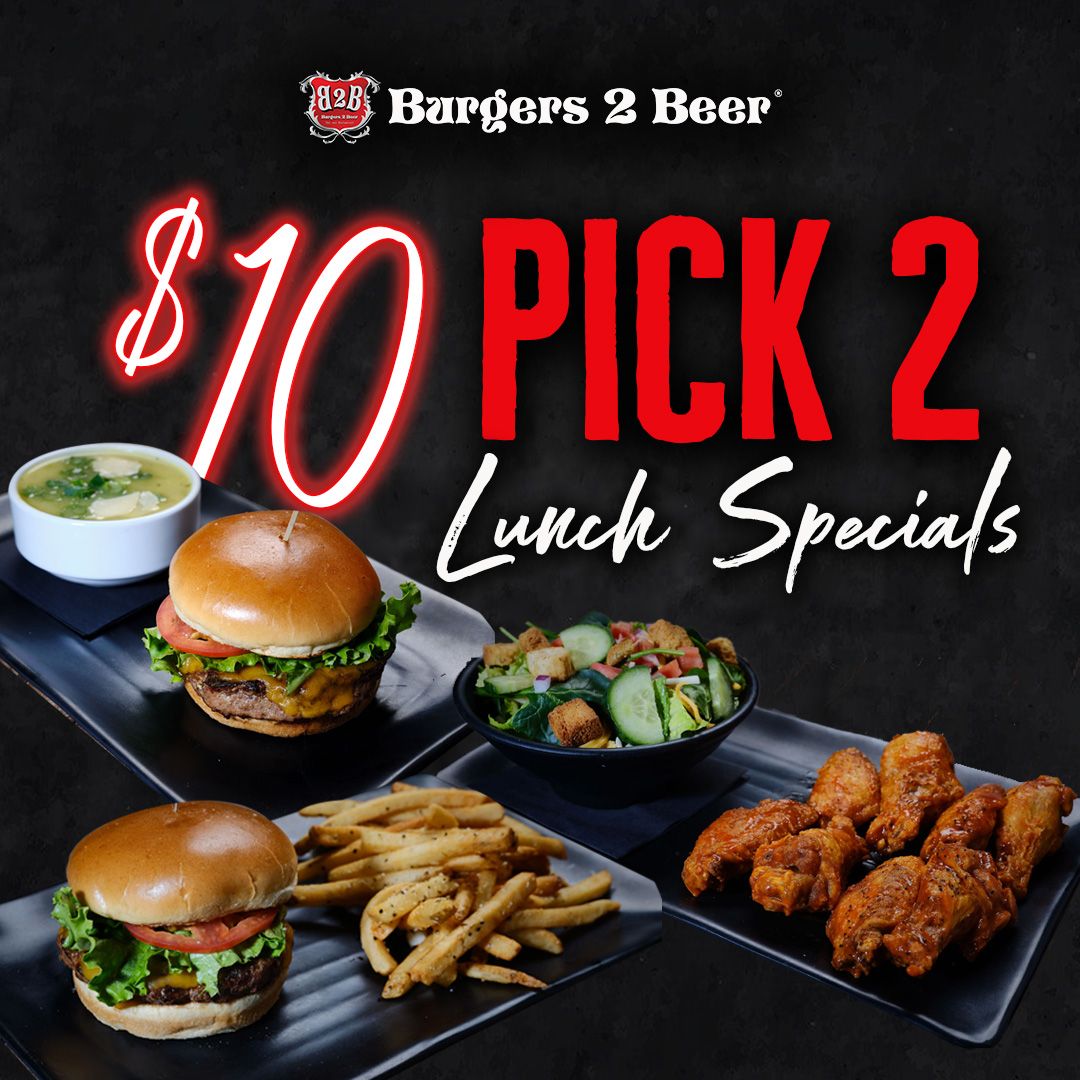 Specials - BURGERS 2 BEER