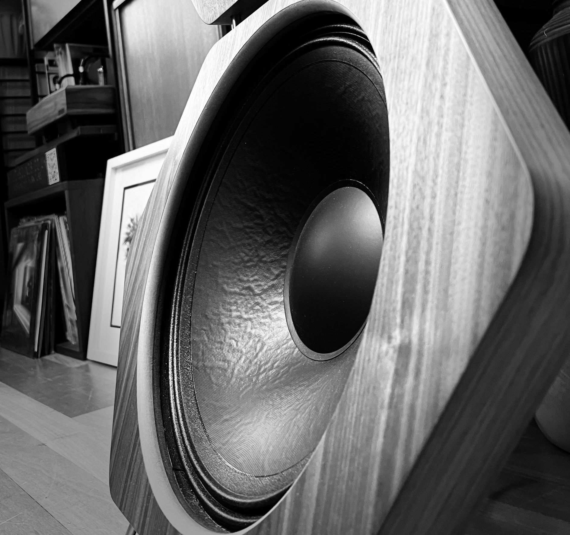 HEX3 compact 3 way open baffle speakers