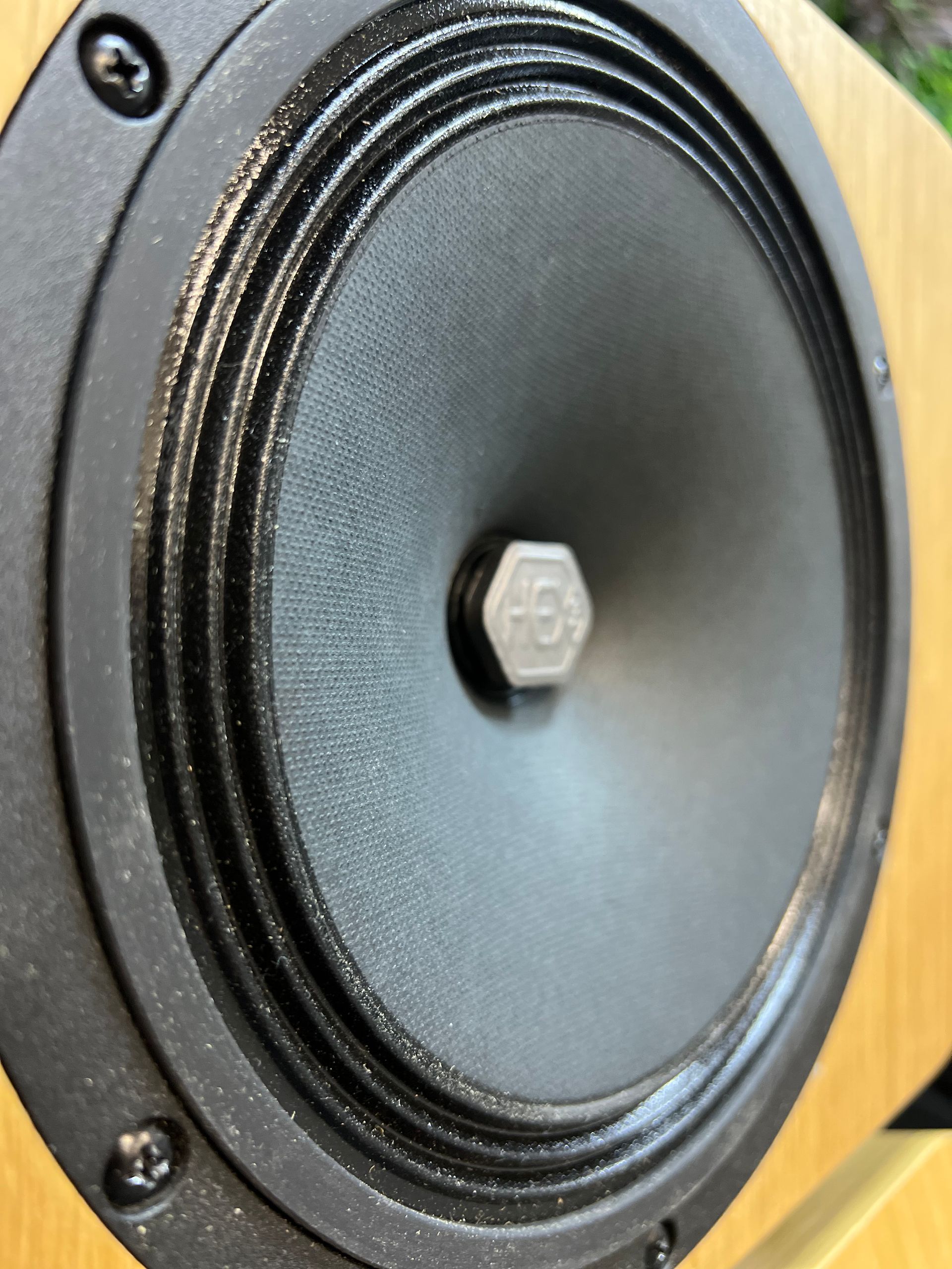 HEX3 compact 3 way open baffle speakers
