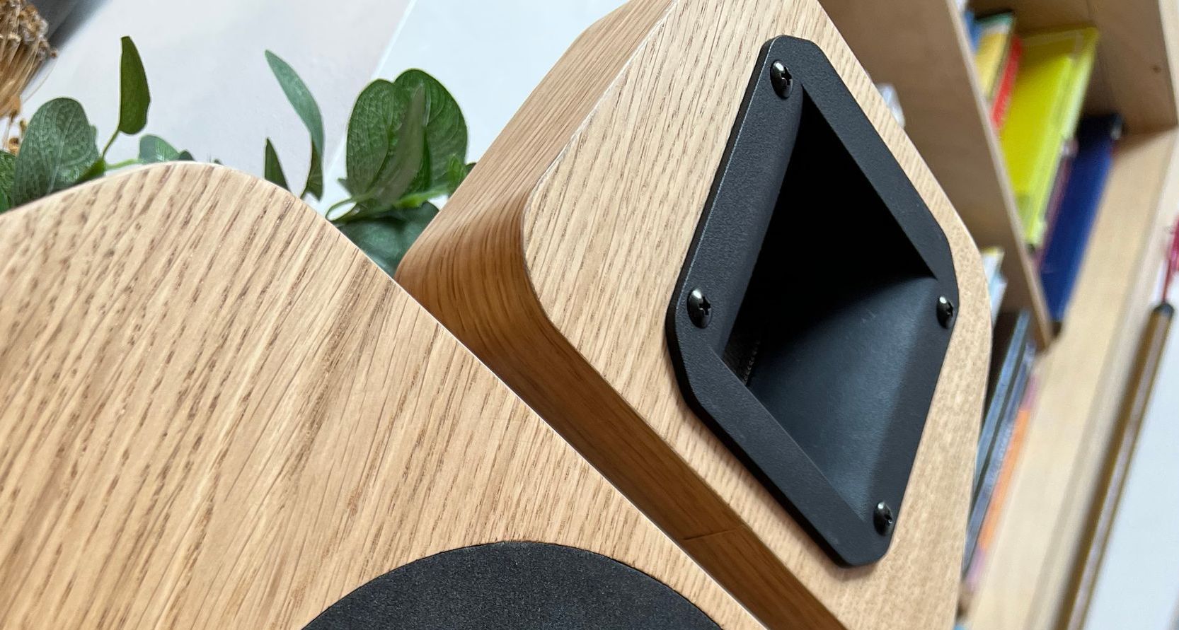 HEX3 compact 3 way open baffle speakers