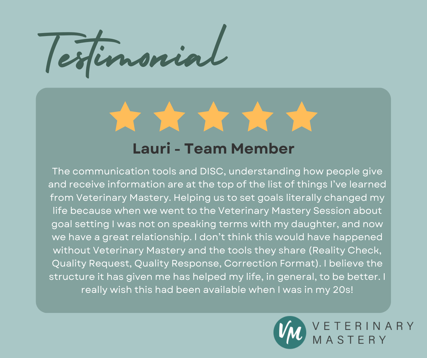 Client Testimonials | Veterinary Mastery