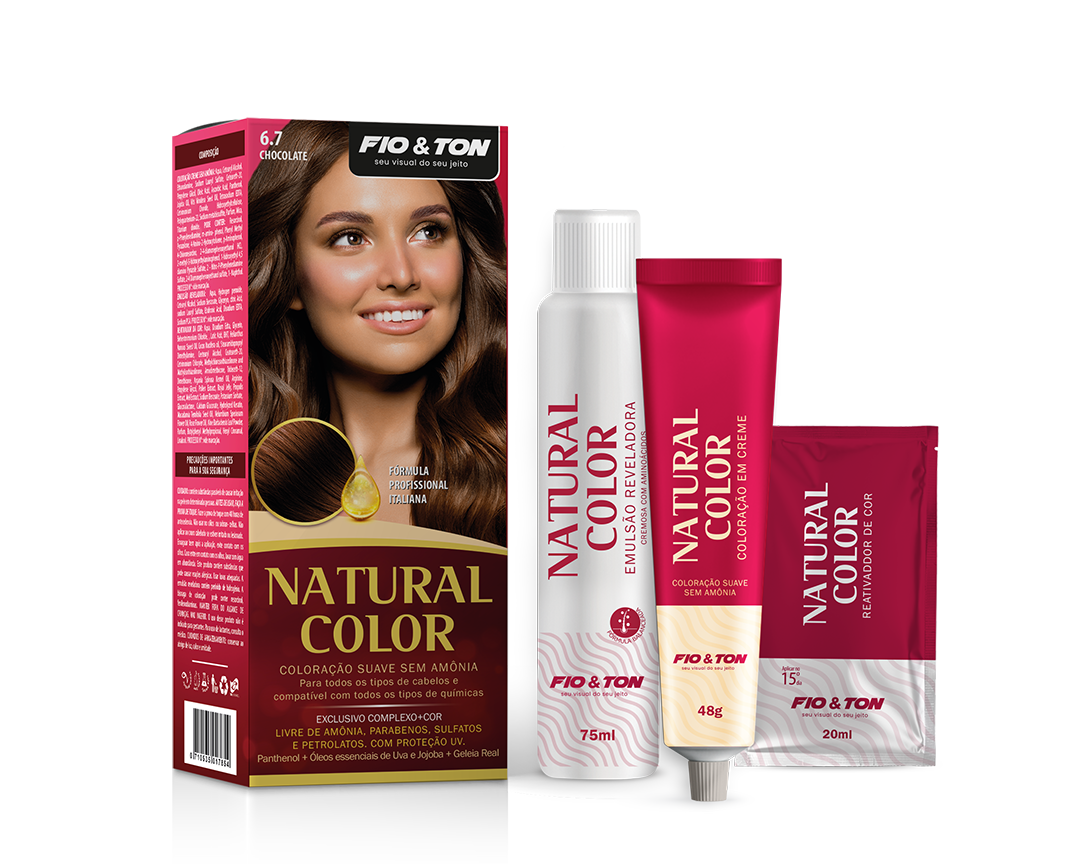 Natural Color - Tonalizante para cabelo | Fio & Ton