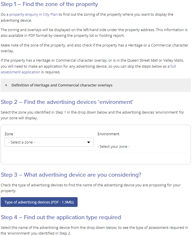 Give Me A Sign - Advertising Device Applications