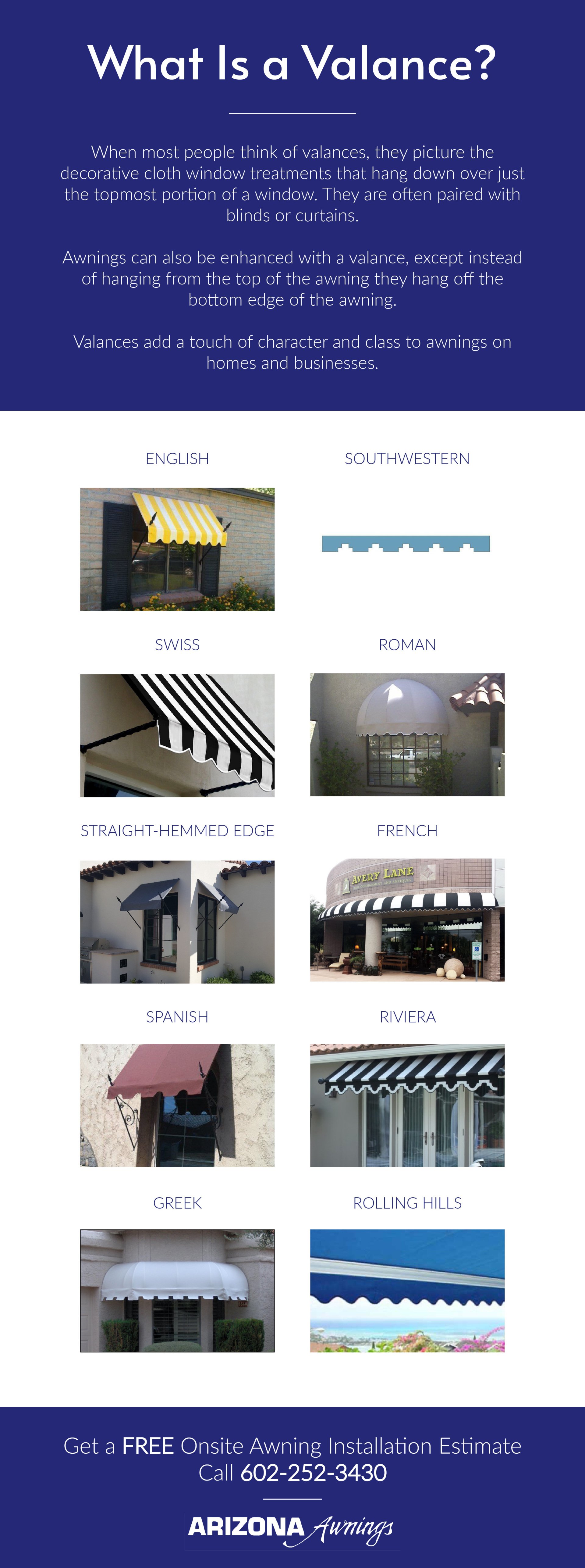 What Are Valances & Why Are They On Awnings? | AZ Awning