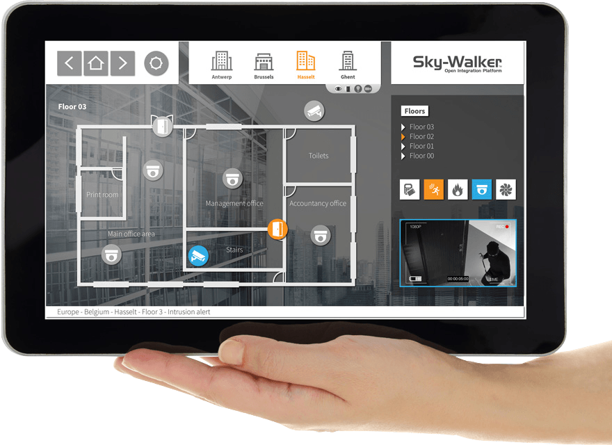 CCTV Integration Software | Entelec | Sky-Walker