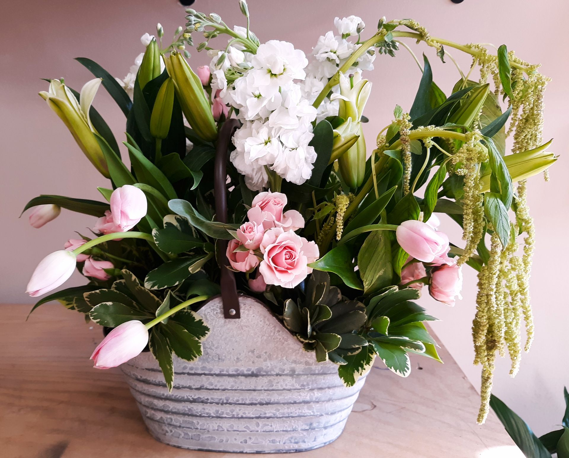 Sympathy Floral Arrangement | Sisters Squared Florist