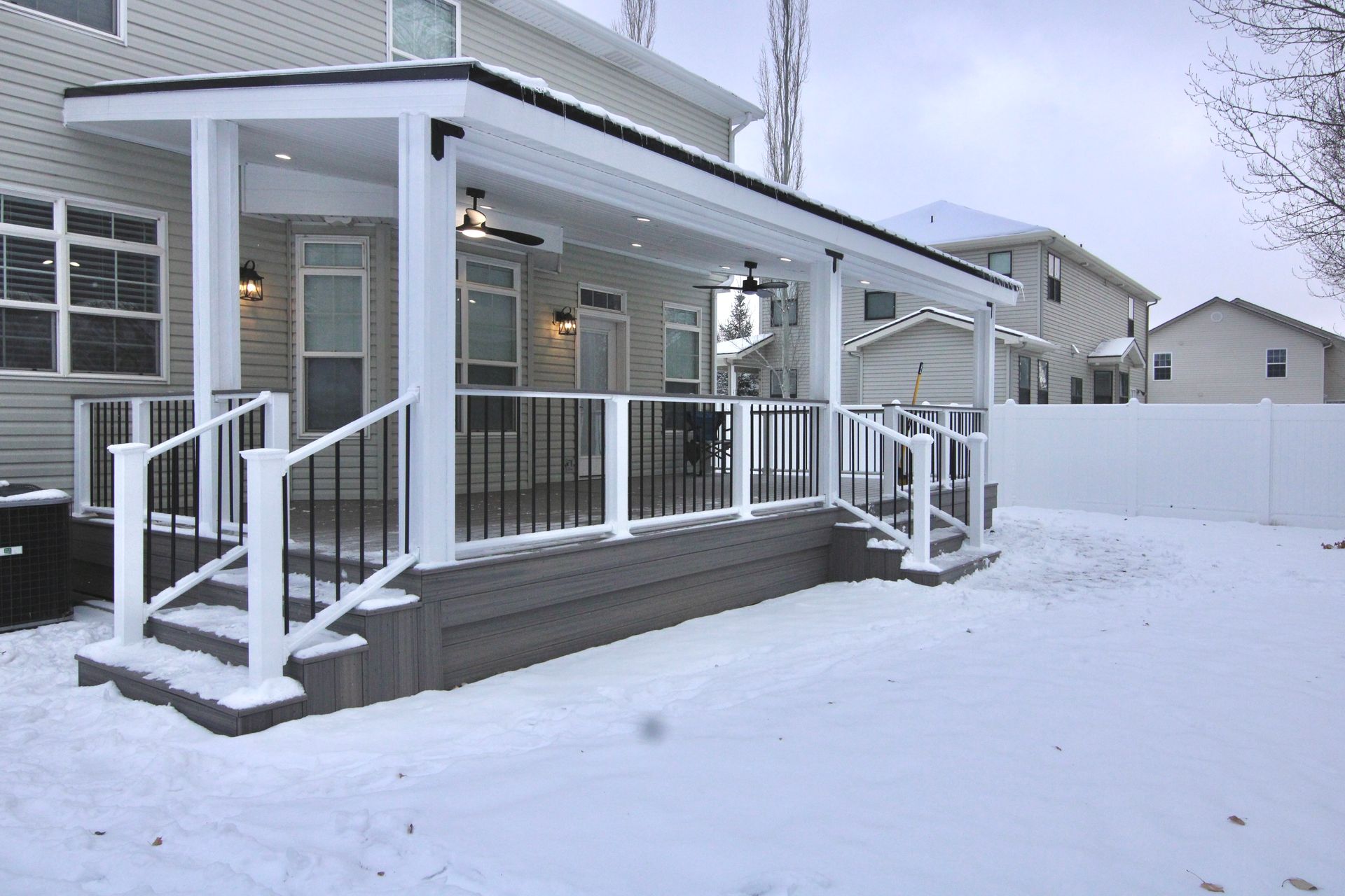 Custom Decks | Idaho Falls, ID | Elevated Deck & Fence