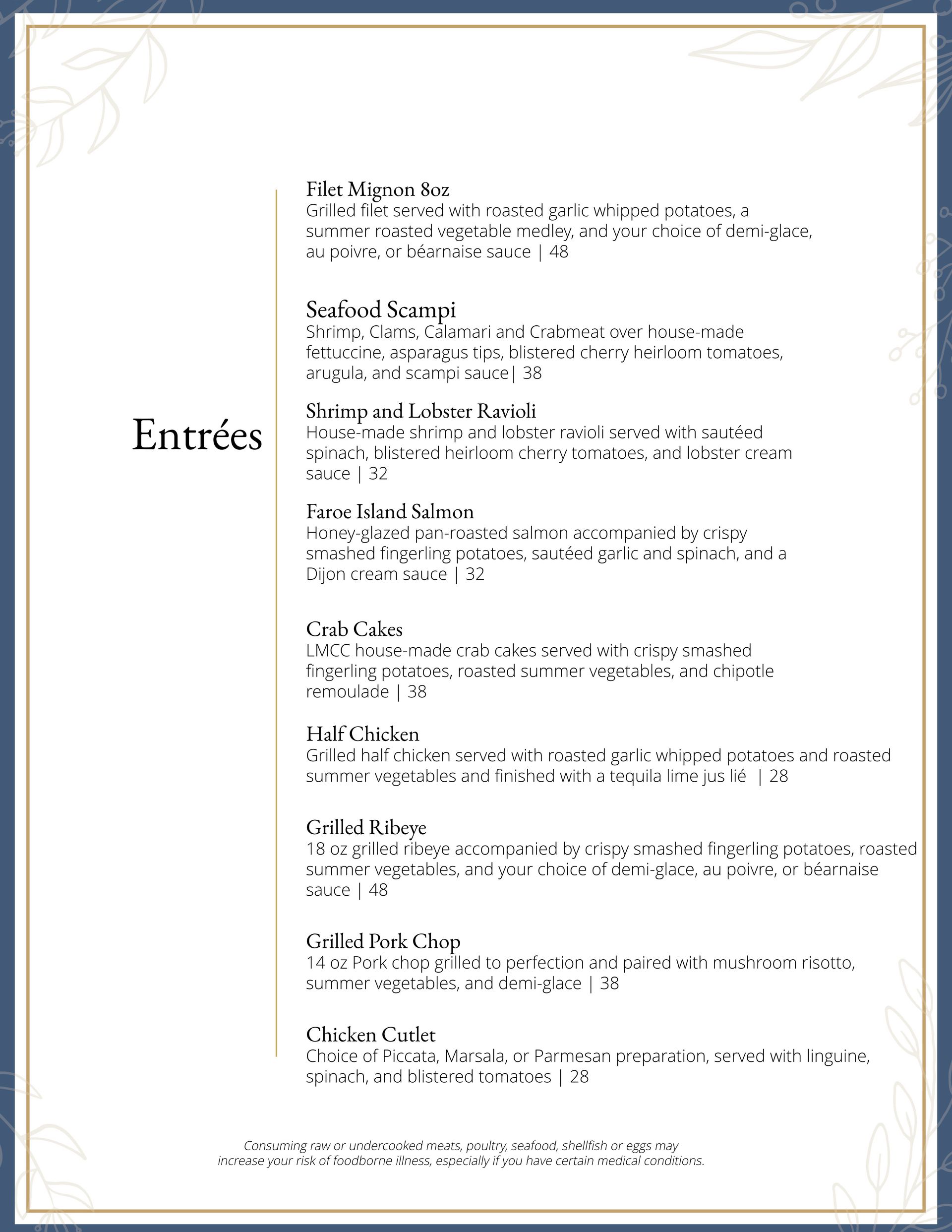 Dining & Menus