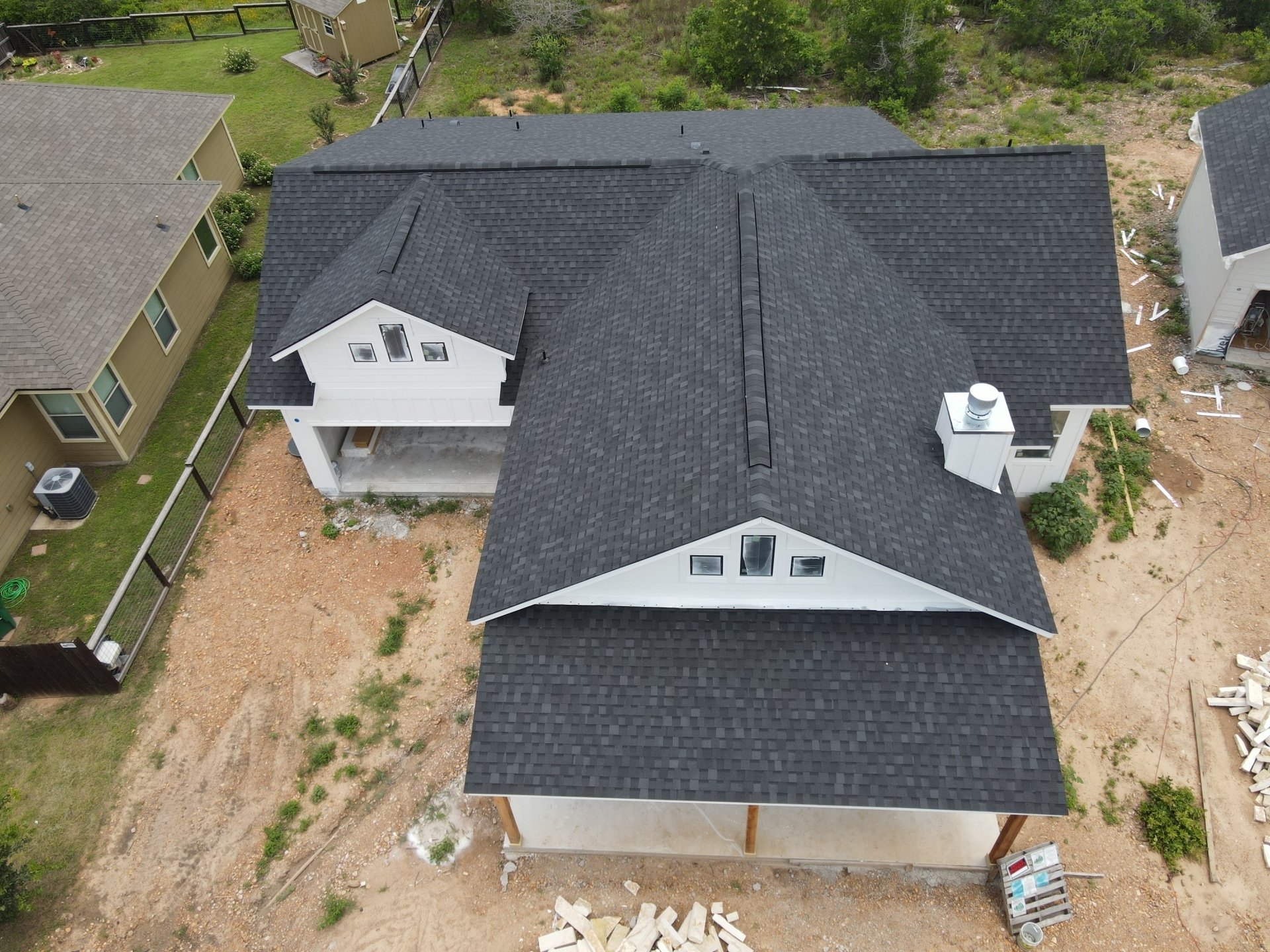 High-End Shingle Roof Installation | Spade Roofing and Gutters