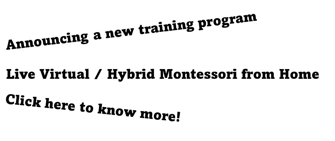 Montessori Certification Canada - MACTE Accredited 2025