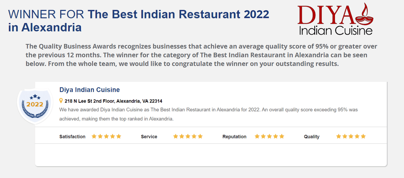 DIYA Indian Cuisine